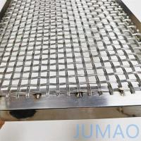 China SS316 Architectural Woven Wire Mesh Metal Screen - 1.5mm to 12.0mm Wire Diameter for Decorative Applications for sale