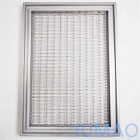China Woven Flat Decorative Wire Mesh Metal Room Divider - 1.5mm to 12mm Wire Diameter, Custom 1m to 10m Lengths for sale