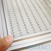 China Woven Flat Decorative Wire Mesh Metal Room Divider - 1.5mm to 12mm Wire Diameter, Custom 1m to 10m Lengths for sale
