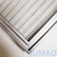China Woven Flat Decorative Wire Mesh Metal Room Divider - 1.5mm to 12mm Wire Diameter, Custom 1m to 10m Lengths for sale