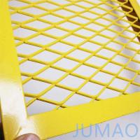 China Yellow Architectural Expandable Metal Lath Panels Room Divider - 4m Width Capacity, Multiple Material Options for sale