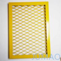 China Yellow Architectural Expandable Metal Lath Panels Room Divider - 4m Width Capacity, Multiple Material Options for sale