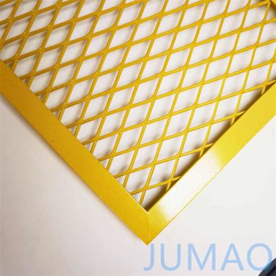 China Yellow Architectural Expandable Metal Lath Panels Room Divider - 4m Width Capacity, Multiple Material Options for sale
