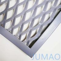 China Lightweight Architectural Expanding Metal Sheets Mesh Aluminum 2-3mm Thickness 1220x2000mm Size for Building Facades for sale