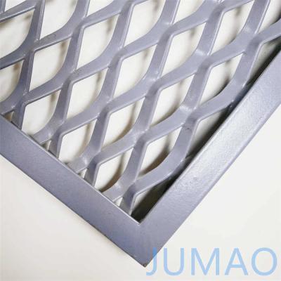 China Lightweight Architectural Expanding Metal Sheets Mesh Aluminum 2-3mm Thickness 1220x2000mm Size for Building Facades for sale