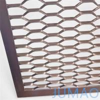 China PVDF Expanded Metal Sheet 4x8 XPM Mesh Wall Panels - 2-3mm Thickness Aluminum with Weather Resistance for sale