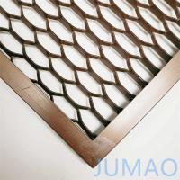 China PVDF Expanded Metal Sheet 4x8 XPM Mesh Wall Panels - 2-3mm Thickness Aluminum with Weather Resistance for sale