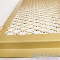 China Custom Architectural Expanded Metal Sunscreens EML Mesh - 4m Width Capacity, Multiple Material Options for sale
