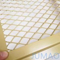 China Custom Architectural Expanded Metal Sunscreens EML Mesh - 4m Width Capacity, Multiple Material Options for sale
