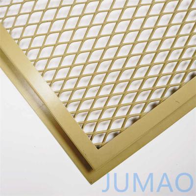 China Custom Architectural Expanded Metal Sunscreens EML Mesh - 4m Width Capacity, Multiple Material Options for sale