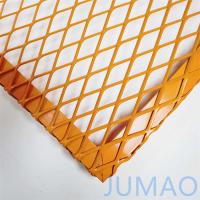 China Architectural Expanded Metal Mesh 2-3mm Thickness 1220x2000mm Panels for Building Facades and Ceilings for sale