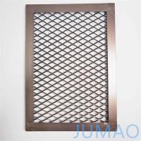 China Diamond Expanded Mesh Panels 5000mm Custom Sizes for Walkway Handrails and Architectural Facades for sale