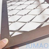 China Architectural Expanded Metal Mesh Sheets for Building Cladding - 2-3mm Thickness, 1220x2000mm Size Options for sale
