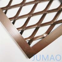 China Architectural Expanded Metal Mesh Sheets for Building Cladding - 2-3mm Thickness, 1220x2000mm Size Options for sale