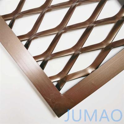 China Architectural Expanded Metal Mesh Sheets for Building Cladding - 2-3mm Thickness, 1220x2000mm Size Options for sale