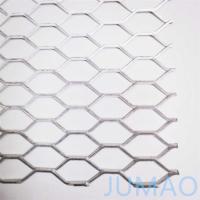 China High Strength Architectural Expanded Metal Sheets 2-3mm Thickness for Building Facades and Fences for sale