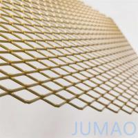 China Mild Steel Architectural Expanded Metal Mesh External Fence - Diamond Pattern Design in Multiple Materials for sale