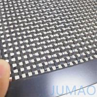 China Flat Wire Metal Cabinet Mesh Inserts 1-4mm Diameter with 31-59% Open Area for Kitchen Furniture for sale