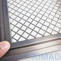 China Custom Woven Cabinet Mesh Inserts 60x120cm with 30-60% Open Area in Stainless Steel & Brass Finishes for sale