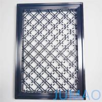 China Double Wire Cabinet Mesh Inserts 36x48 - Hand-Woven Brass Grilles in 25mm, 41mm, 55mm Bore Sizes for sale