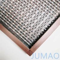 China Antique Copper Crimped Wire Mesh Room Divider - Custom 1-12mm Wire Diameter, 1-10m Length Options for sale