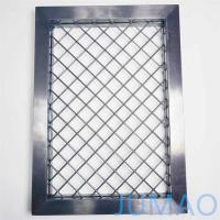 China Exterior Diamond Steel Wire Mesh Room Divider with 1.5-12mm Wire Diameter and Custom 1-10m Lengths for Architectural Partitions for sale