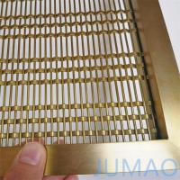 China Brass Metal Wire Mesh Room Divider Partition - 1.5-12mm Wire Diameter, Custom 1-10m Lengths, Grade A Fire Rated for sale