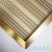 China Brass Metal Wire Mesh Room Divider Partition - 1.5-12mm Wire Diameter, Custom 1-10m Lengths, Grade A Fire Rated for sale
