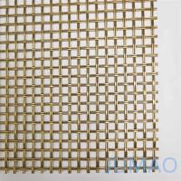 China Stainless Steel Architectural Wire Mesh Panels 1-2.5mm Diameter for Facades, Room Dividers and Ceiling Systems for sale