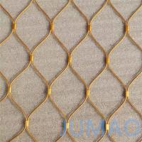 China 304 Stainless Steel Cable Mesh - 3.2mm Diameter, 3kN Load Capacity for Architectural Safety & Fall Protection for sale