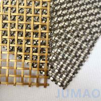 China JUMAO JM-ATC110 Stainless Steel Architectural Mesh 1-6mm Thickness with 5-90% Opening for Building Facades for sale