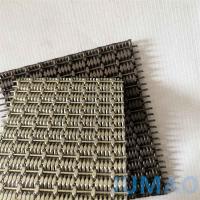 China Stainless Steel Architectural Wire Mesh 1mm-6mm Thickness with 0.5mm-20mm Hole Sizes for Building Facades and Partitions for sale