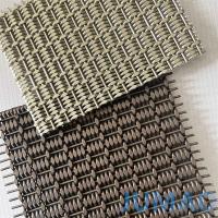 China Stainless Steel Architectural Wire Mesh 1mm-6mm Thickness with 0.5mm-20mm Hole Sizes for Building Facades and Partitions for sale