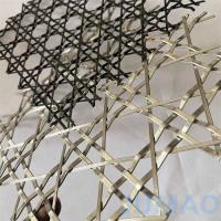 China Stainless Steel Architectural Woven Wire Mesh 0.5-20mm Hole Size with 5-90% Opening for Building Facades for sale