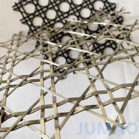 China Stainless Steel Architectural Woven Wire Mesh 0.5-20mm Hole Size with 5-90% Opening for Building Facades for sale