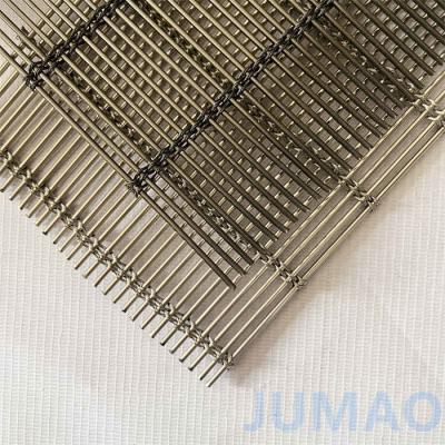 China Stainless Steel Architectural Woven Wire Mesh 5%-90% Opening Range with Custom Sizes 1m-6m Length for sale