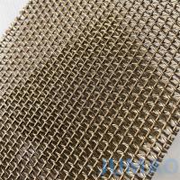 China Customizable Architectural Wire Mesh Facade - 1mm-6mm Thickness, 0.5mm-20mm Hole Sizes, Multiple Colors for sale