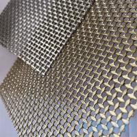 China 2m Wide Customizable Decorative Architectural Wire Mesh Funiture Mesh for sale