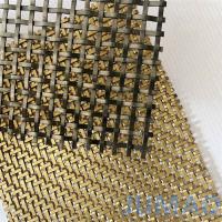 China 2m Standard Length Architectural Wire Fabric Diamond Pattern SS304 316 Facade Mesh for sale