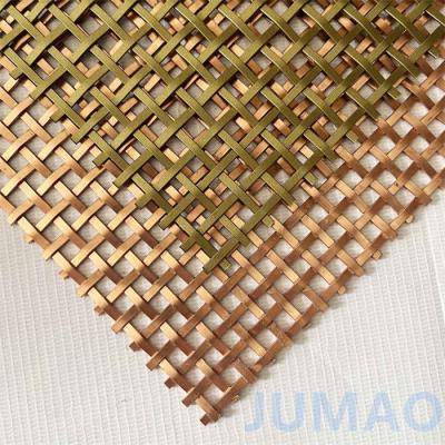 China Customizable Ornadental Architectural Screen Mesh Galvanized Finish for sale