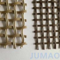 China 3.8m Length Decorative Architectural Crimped Mesh Ceiling Facades for sale
