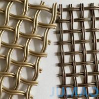 China 3.8m Length Decorative Architectural Crimped Mesh Ceiling Facades for sale