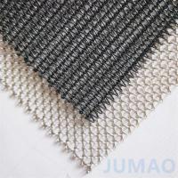 China Stainless Steel Spiral Mesh Curtain 0.8mm-2.0mm Wire Fire Safety Decorative Room Divider for sale