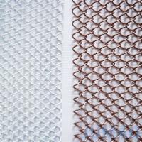China Spiral Mesh Metal Coil Space Divider with 6mm-20mm Diamond Holes and 0.8mm-2.0mm Wire Diameter for sale