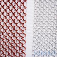 China 0.8mm to 3mm Wire Diameter Metal Mesh Curtains with Spiral Technology - 12m Max Length, 6-20mm Holes for sale