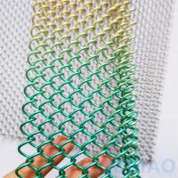 China JUMAO 2.0mm Seamlessly Woven Metal Mesh Curtain Texture for Elegant Decoration for sale