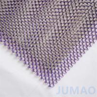 China Jumao Metal Mesh Curtains Spiral Space Dividers 12m Max Length with 6-20mm Hole Sizes for sale