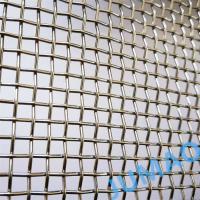 China 50% Open Area Architectural Decorative Mesh Sheets Stainless Steel for Facade Projects for sale