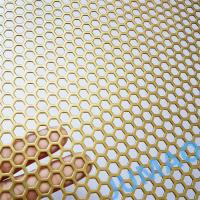 China Custom Architectural Screen Decorative Metal Mesh Perforated Panel Rust Proof Artistic Decoration for sale