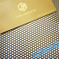 China Custom Architectural Screen Decorative Metal Mesh Perforated Panel Rust Proof Artistic Decoration for sale